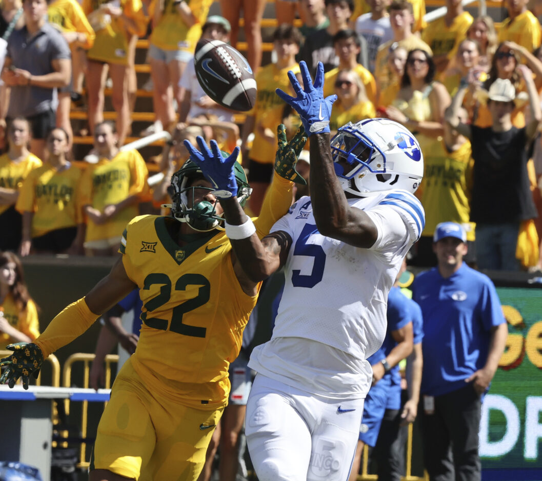 Just enough: Wakely pick prevents collapse in No. 22 BYU football win ...